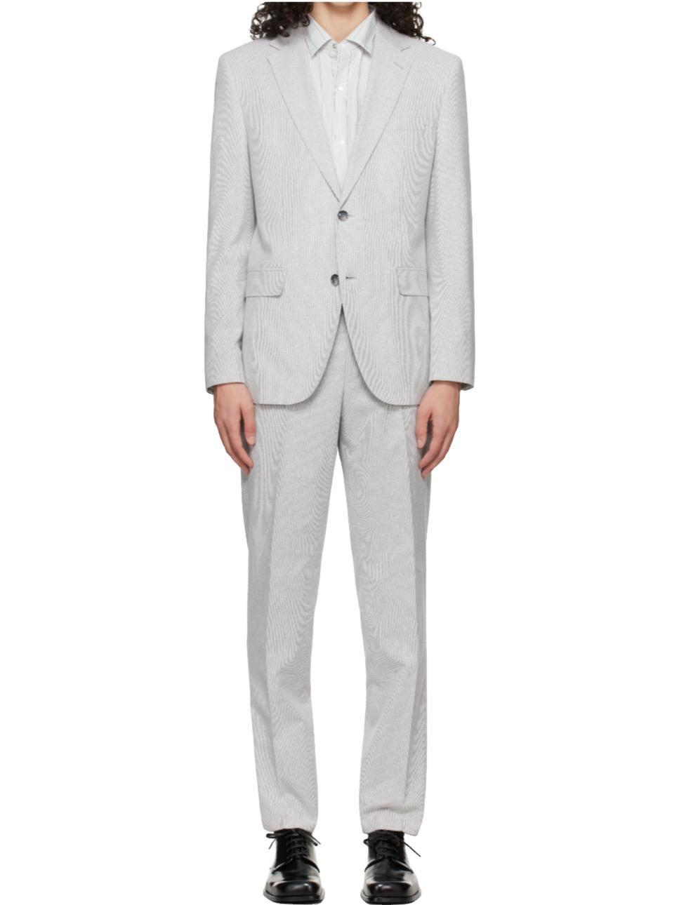 AMIRI AMIRI Striped Cotton Carpenter Trousers